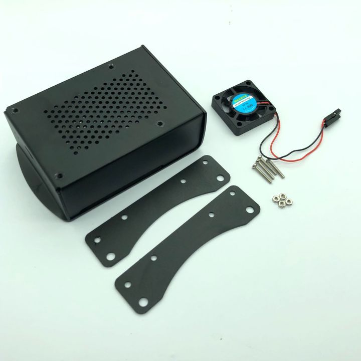 Raspberry Pi 4 Aluminum Case Black Metal Shell Silver Box Green ...