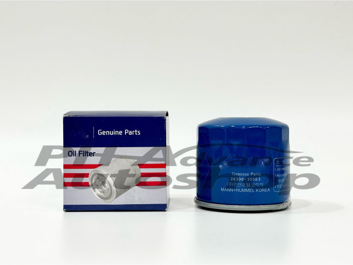 Oil Filter Hyundai Accent/ Elantra / Picanto / Kia Rio 26300-35503 ...