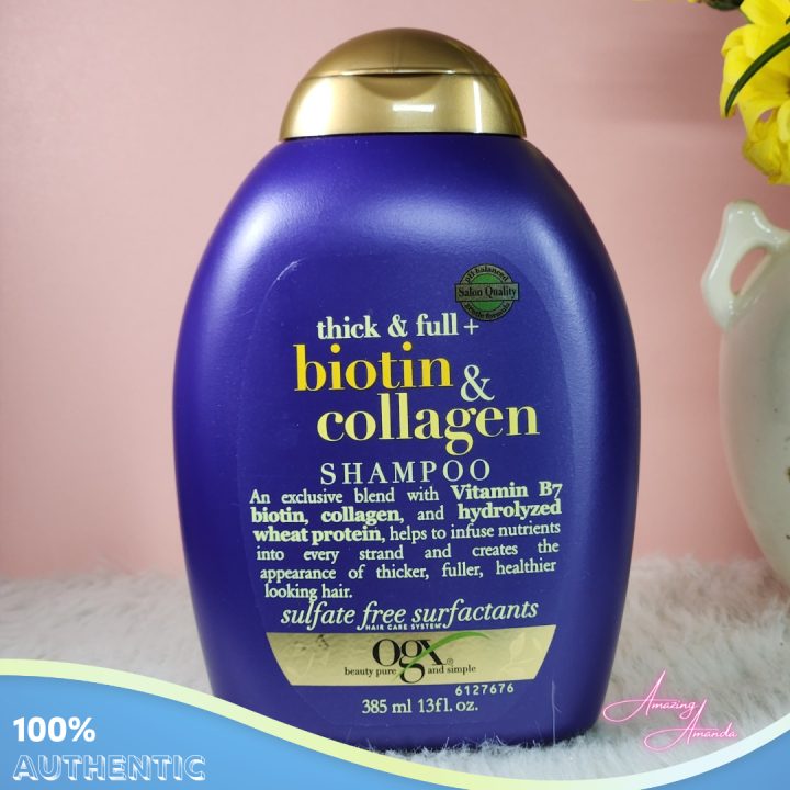OGX Biotin & Collagen Shampoo 385ml | Lazada PH