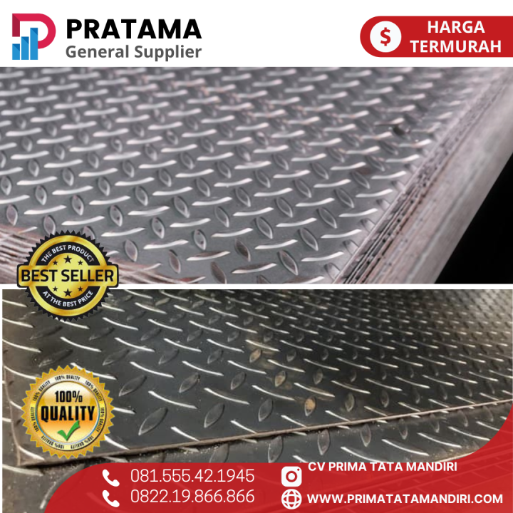 Plat Bordes besi / surabaya / 1.4mm 1.20 x 2.40 Meter / press ceplok ...