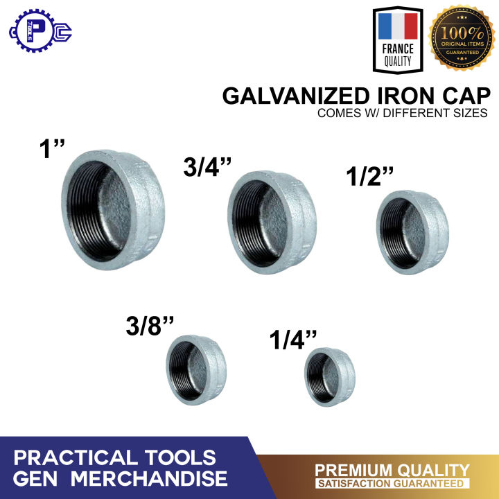 MECH PREMIUM QUALITY GALVANIZED IRON CAP | Lazada PH