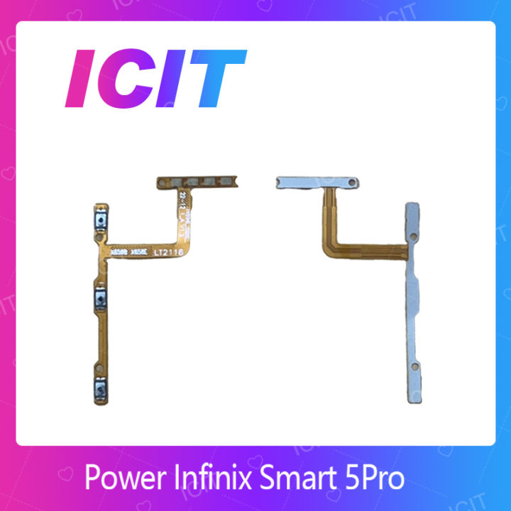 Infinix Smart 5 Pro อะไหล่แพรสวิตช์ ปิดเปิด Power on-off แพรปิดเปิด ...