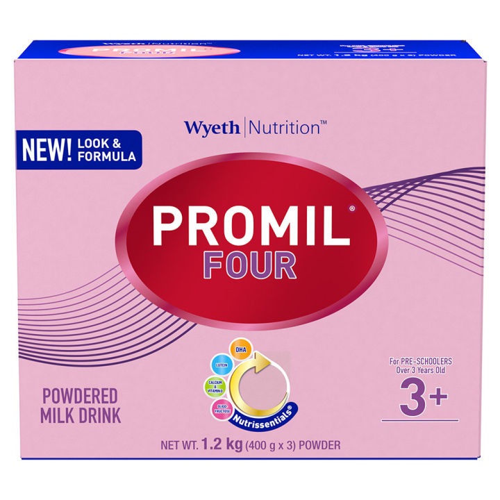 PROMIL FOUR Powdered Milk Drink for Pre-Schoolers Over 3 Years Old 1 ...