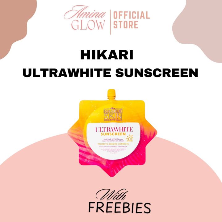 Hikari Skin UltraWhite Sunscreen SPF50 50ml | Lazada PH