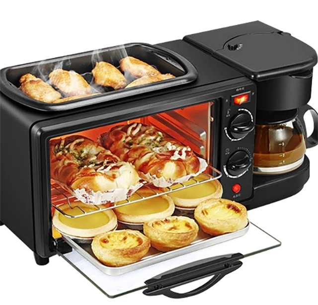 Silver Crest 3 in 1 Multifunctional Breakfast Maker, Electric Oven ...