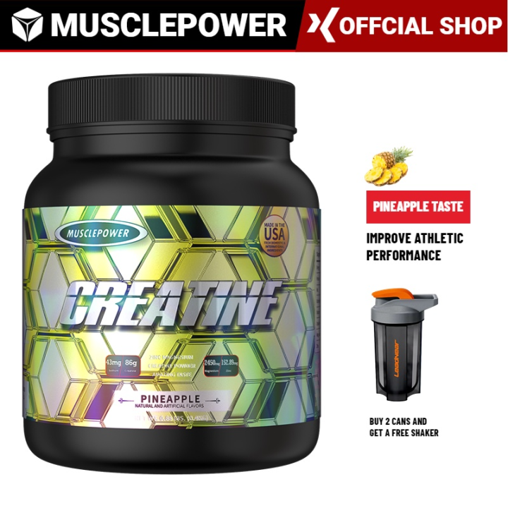 MUSCLEPOWER - Creatine Monohydrate Powder 400g for Strength and Muscle ...