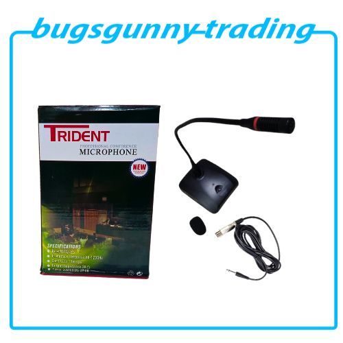 Trident TR-308 GooseNeck Microphone/Podium Mic | Lazada PH