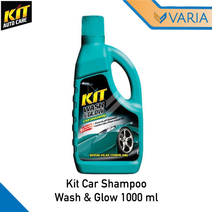 Kit Car Shampoo Cuci Motor Mobil Wash & Glow Bottle 900 ml 0.9 L ...