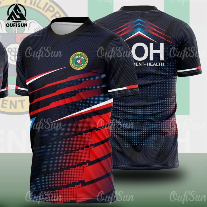 DOH-DEPARTMENT OF HEALTH Full Sublimation T-shirt For Women And Men 3D ...