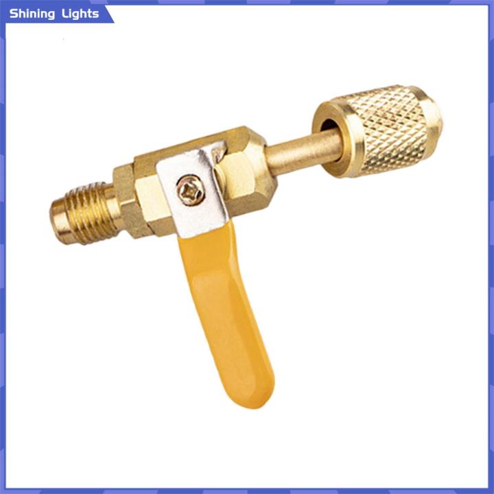 Baoblaze Liquid Safety Adapter Charging Valve Duable Compact Copper ...