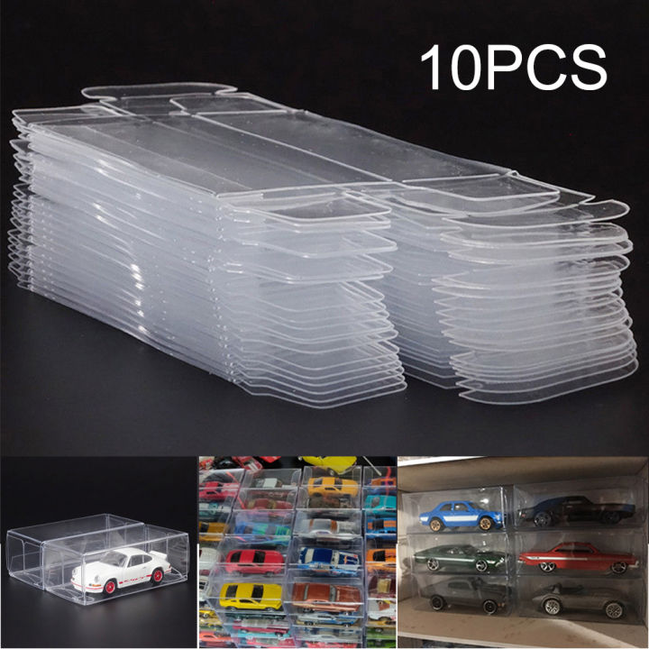 [Wondering] 10/25PCS PVC Transparent Box Model Toy Car Display Boxes ...