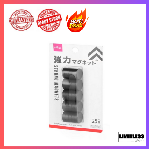 DAISO Strong Magnet 25pcs | Lazada
