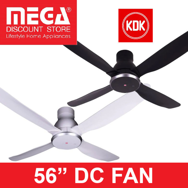 KDK W56WV 56" DC MOTOR CEILING FAN WITH REMOTE | Lazada Singapore