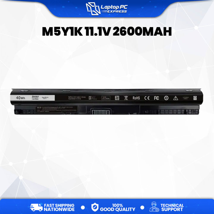 LPCE Laptop Battery M5Y1K fit for Dell Inspiron 15 5551, 5555, 5558 ...