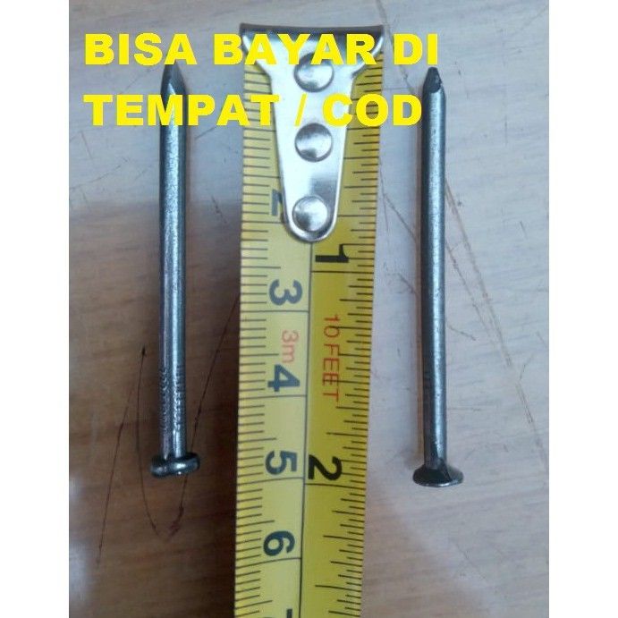 Paku Reng Kayu - Paku 5 cm harga per 1 kg - PAKU KAYU / TRIPLEK / BAMBU UKURAN 2" IN INCHI ATAU ...