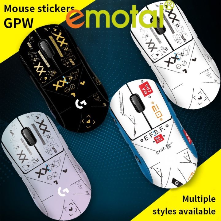 Logitech Mouse Sticker for G Pro Wireless / G PRO X SUPERLIGHT Color ...