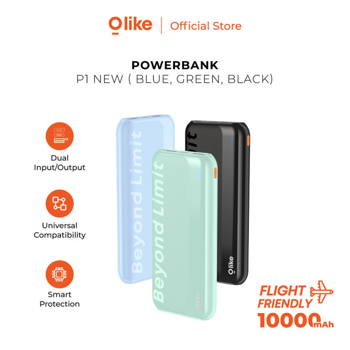 power bank olike 10.000mah best brand P1 NEW/P101/P101S/P102/P1S ...