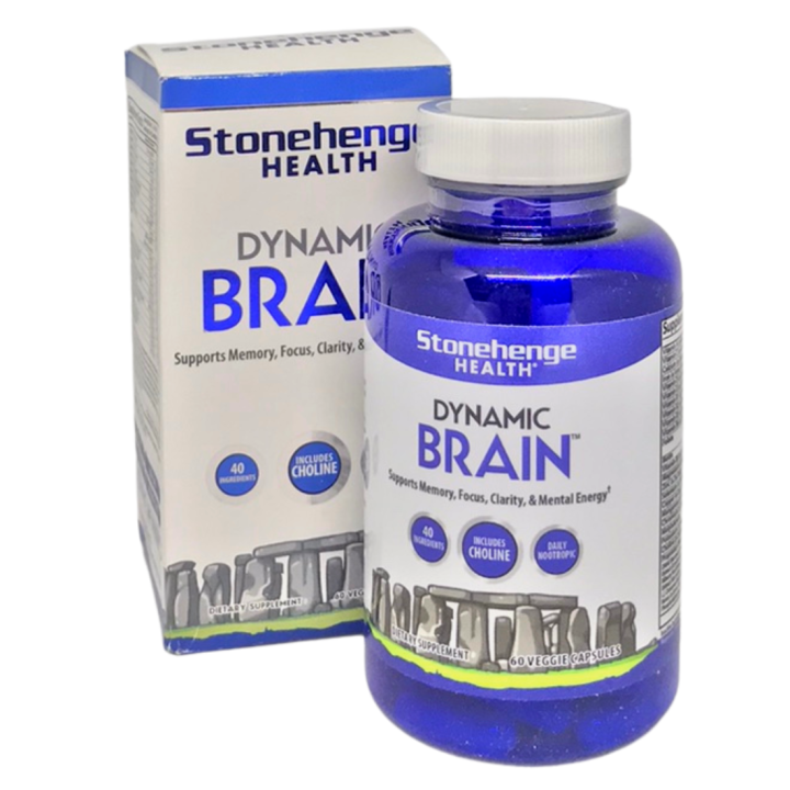 Stonehenge Health Dynamic Brain Dietary Supplement 60 Veggie Capsules NO BOX | Lazada PH