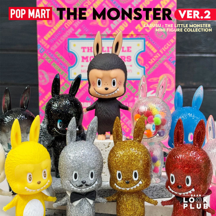 [ เลือกตัวได้ ] The Monster ver.2 : Labubu : The Little Monster Mini ...