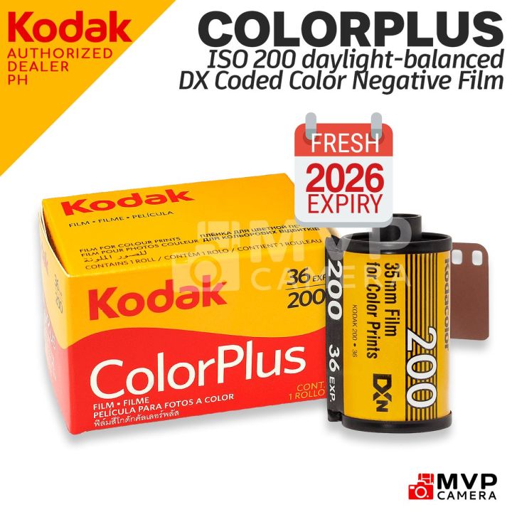 KODAK Colorplus 200 Color Plus 35mm 135 Colored Negative Film C-41 ...