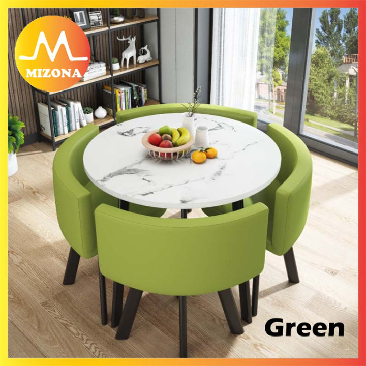 MIZONA 1 Set Dining Table Office Discuss Table Round Table Coffee Table ...