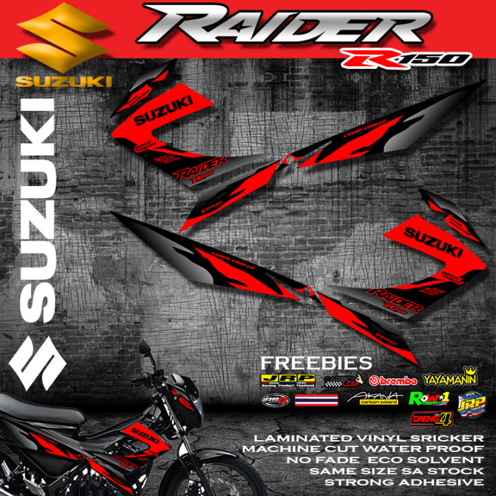 RAIDER 150 CARB STICKER DECALS STICKER WITH FREEBIES | Lazada PH