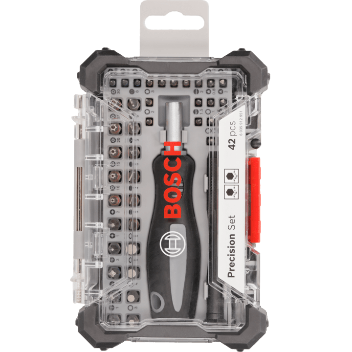 BOSCH ชุดไขควง42ชิ้น Precision รุ่น 2607002835 ของแท้100% สินค้าพร้อม ...