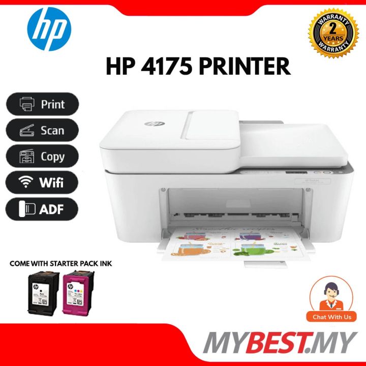HP DeskJet Ink Advantage 4175 All-in-One Printer | Lazada