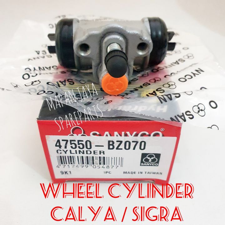 SANYCO WHEEL CYLINDER MASTER REM BELAKANG CALYA SIGRA ROCKY RAIZE ...