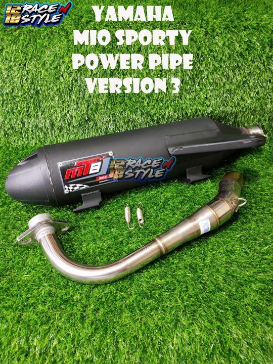 MT8 PIPE YAMAHA MIO SPORTY VERSION 3 POWER PIPE ORIG THAILAND | Lazada PH