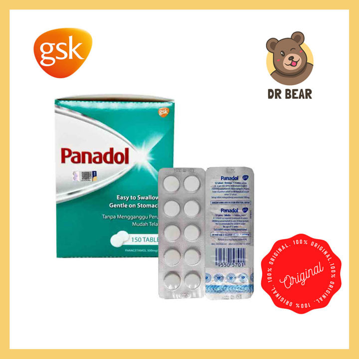 Panadol Regular 500mg 10 Tablets(1 Strip) | Lazada