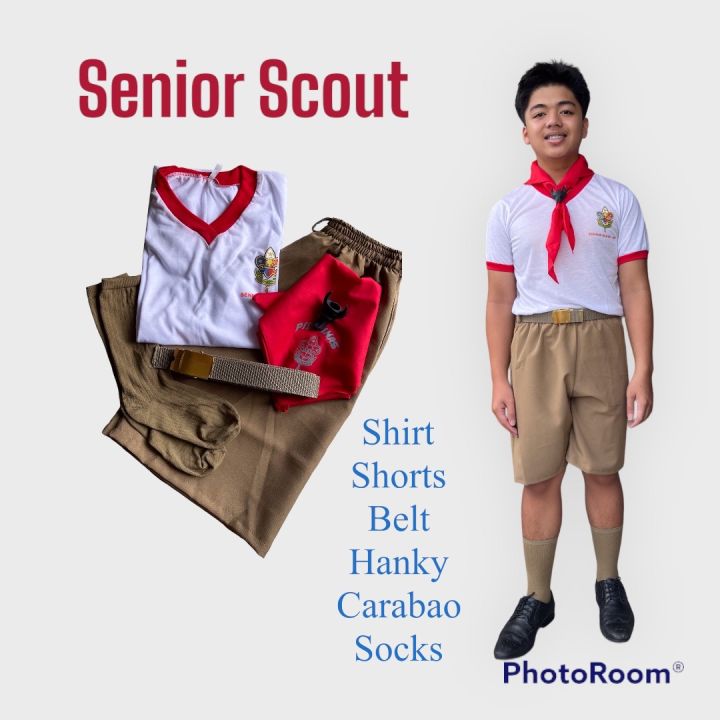 SCOUTING UNIFORM SENIOR SCOUT ( 6 IN 1 ) | Lazada PH