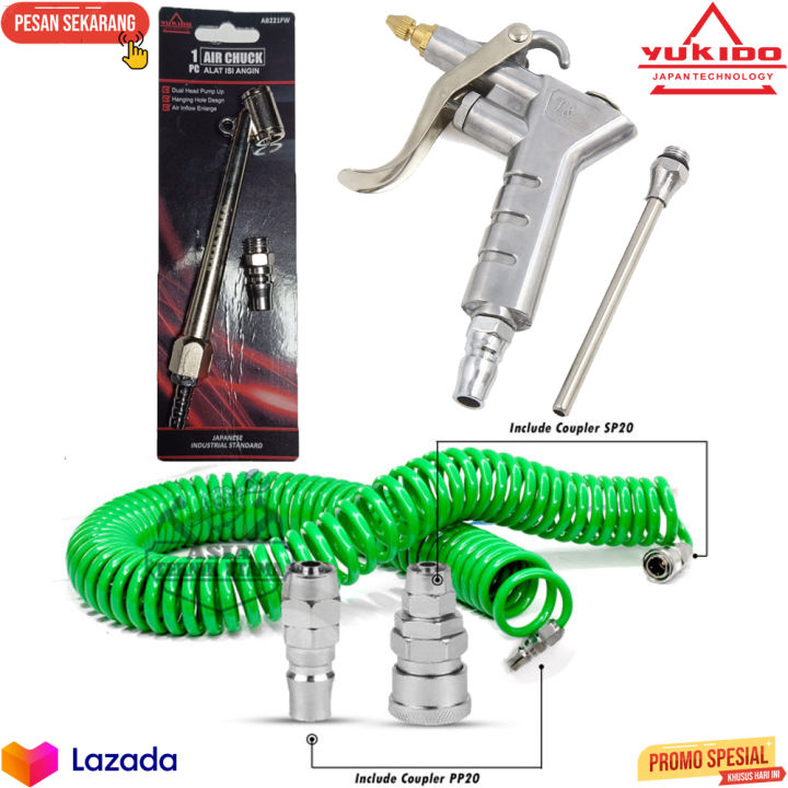 BISA COD!!!spt TEKIRO Tools Paket Alat Service 3in1 Selang Angin ...