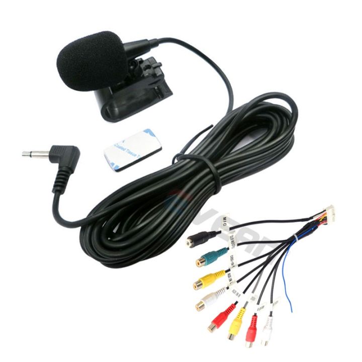 Car Android Radio Player Microphone 3.5mm Clip Jack Plug Mic Stereo ...