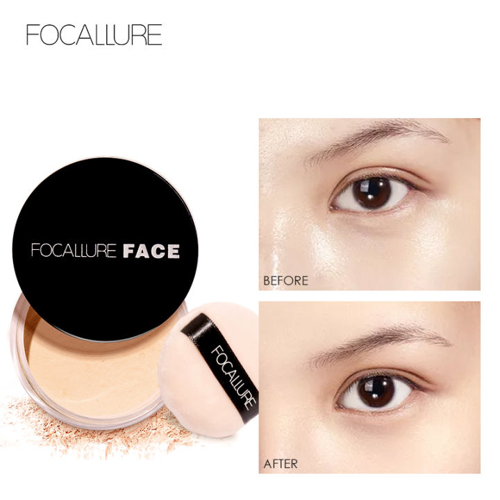 Focallure Powder Professional Makeup Loose Powder Matte Bare Face Long ...