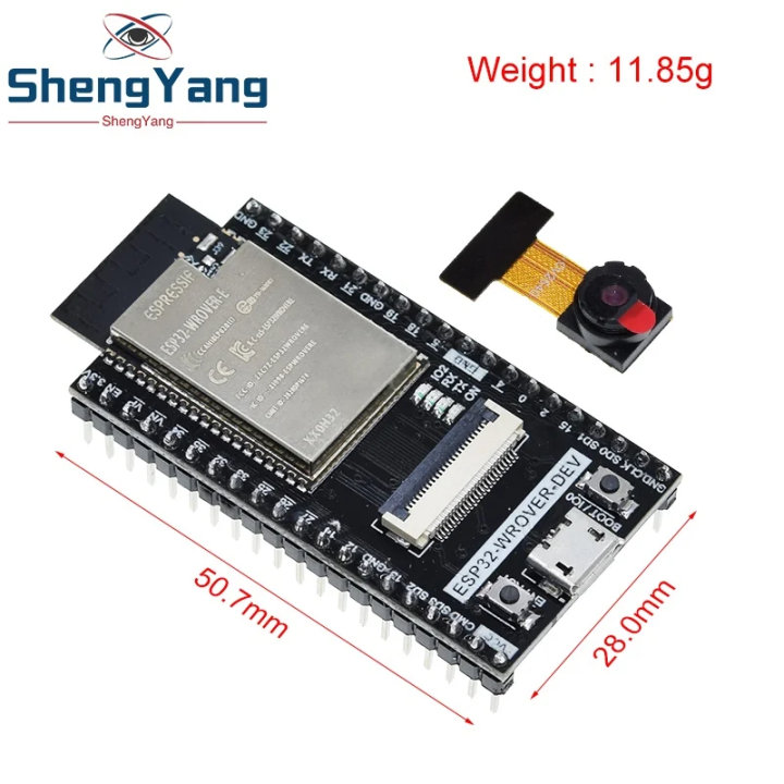 บอร์ดโมดูลกล้อง Esp32 Wrover แคม Esp32บอร์ดกล้อง Wi Fi โมดูลบลูทูธสำหรับ Arduino Ide C Python