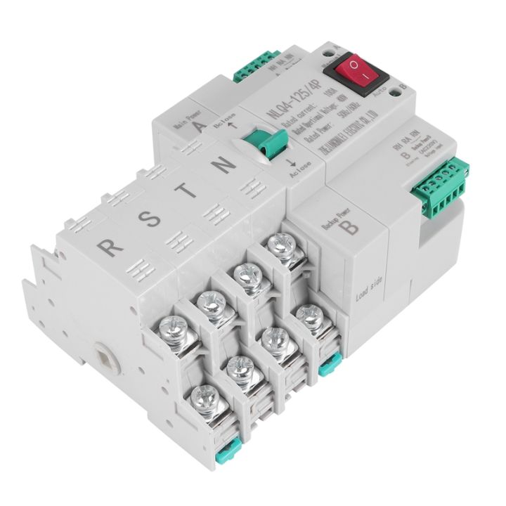 (BAPQ) MCB Type Dual Power Automatic Transfer Switch 4P 100A ATS ...