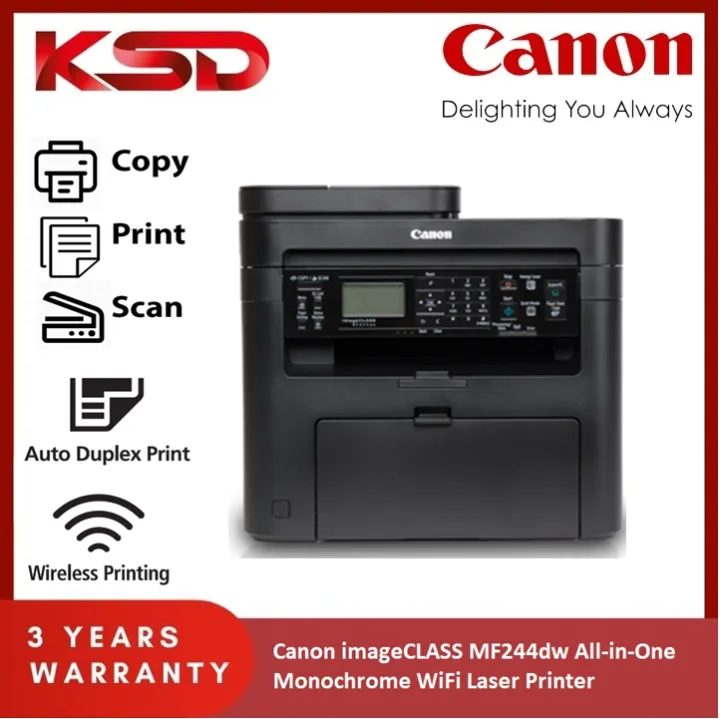 Canon imageCLASS MF244dw Feature-rich All-in-One (Print, Copy, Scan ...