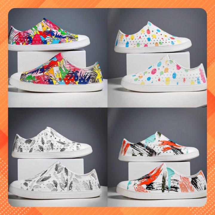 Giày nhựa Native nam nữ đi mưa - Chất liệu EVA siêu nhẹ - Nhiều màu sắc ...