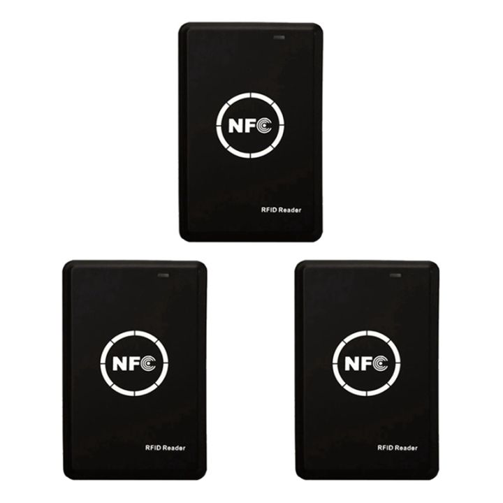 danglan-3PCS NFC Smart Card Reader IC RFID Card Reader RFID Copier Duplicator 13.56MHz & 125KHz ...