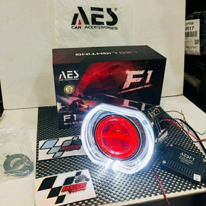 PROJIE BILED 3 INCH 58 Watt AES F1 Paket Shroud Bmw Demon Eye Biled F1 ...