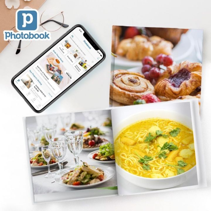 20-Page Personalised 6” x 6” Hardcover Simple Book [Photobook App ...