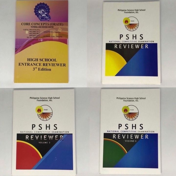 New Philippine Science High School National Competitive Exam PSHS NCE ...