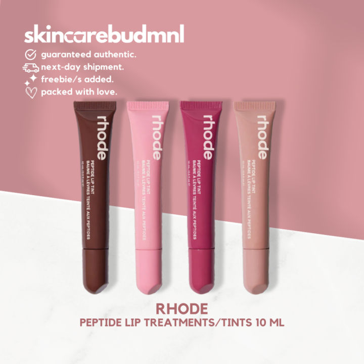 Rhode Peptide Lip Treatment/Tint 10 ml by skincarebudmnl | Lazada PH