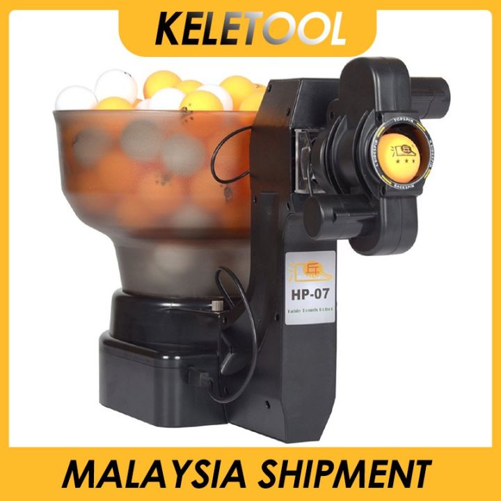 ping pong carbon blade training Table tennis machine Ping pong robot HP ...