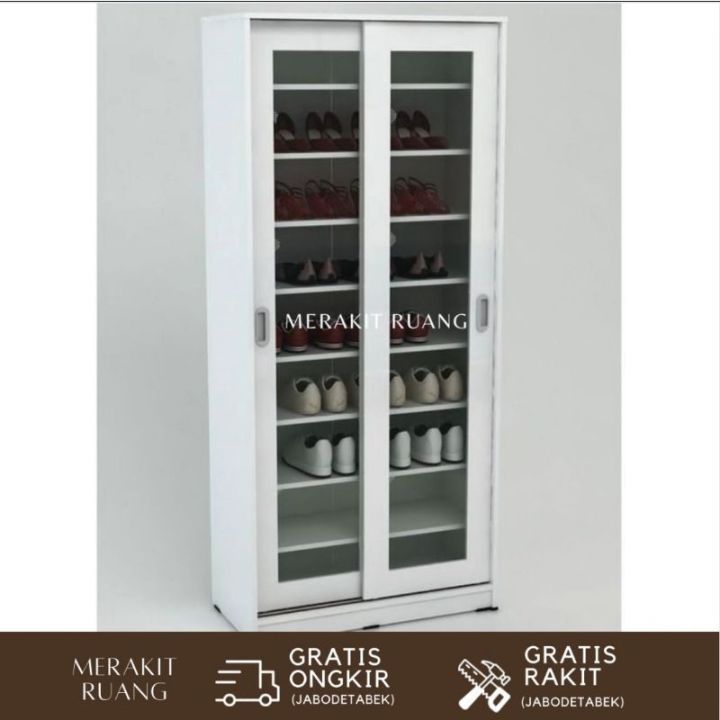 Rak Sepatu Sliding Minimalis | Lazada Indonesia