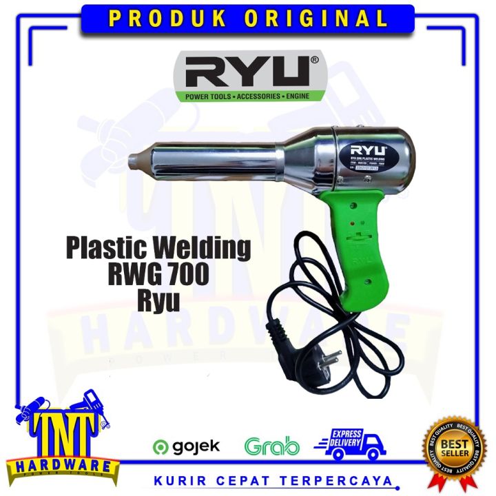 MESIN LAS PIPA PVC RYU RWG 700 RWG700 LAS PLASTIK HEAT GUN 700 W ...