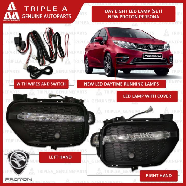 LED Daylight Auto Foglamp Lamp New Proton Persona Waterproof | Lazada