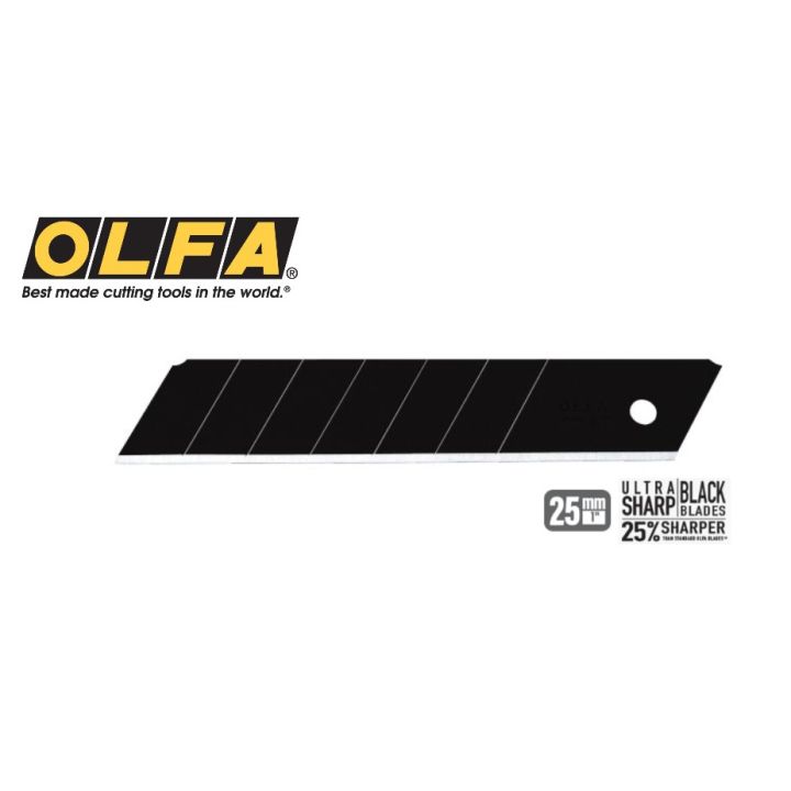 Olfa cutter blade HBB-5B 25mm Extra Heavy Duty Ultra sharp snap blade (pack of 5 blades) | Lazada PH