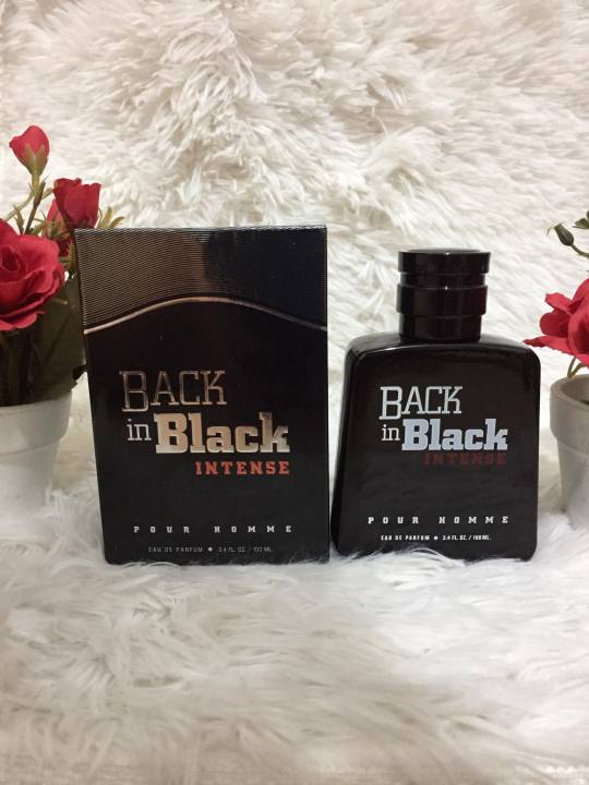 BACK IN BLACK INTENSE FRAGRANCE PERFUME SPRAY 100 ML (6167) | Lazada PH